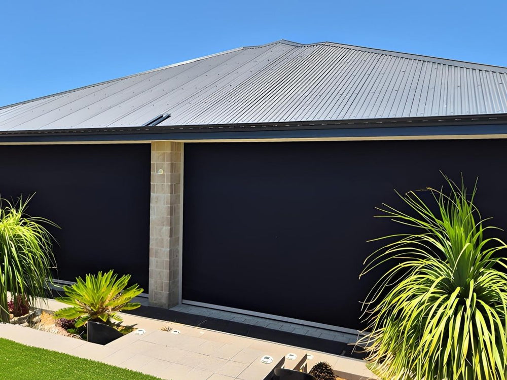 Heavy Duty Channel Outdoor Blind | Wind & UV Protection Australia