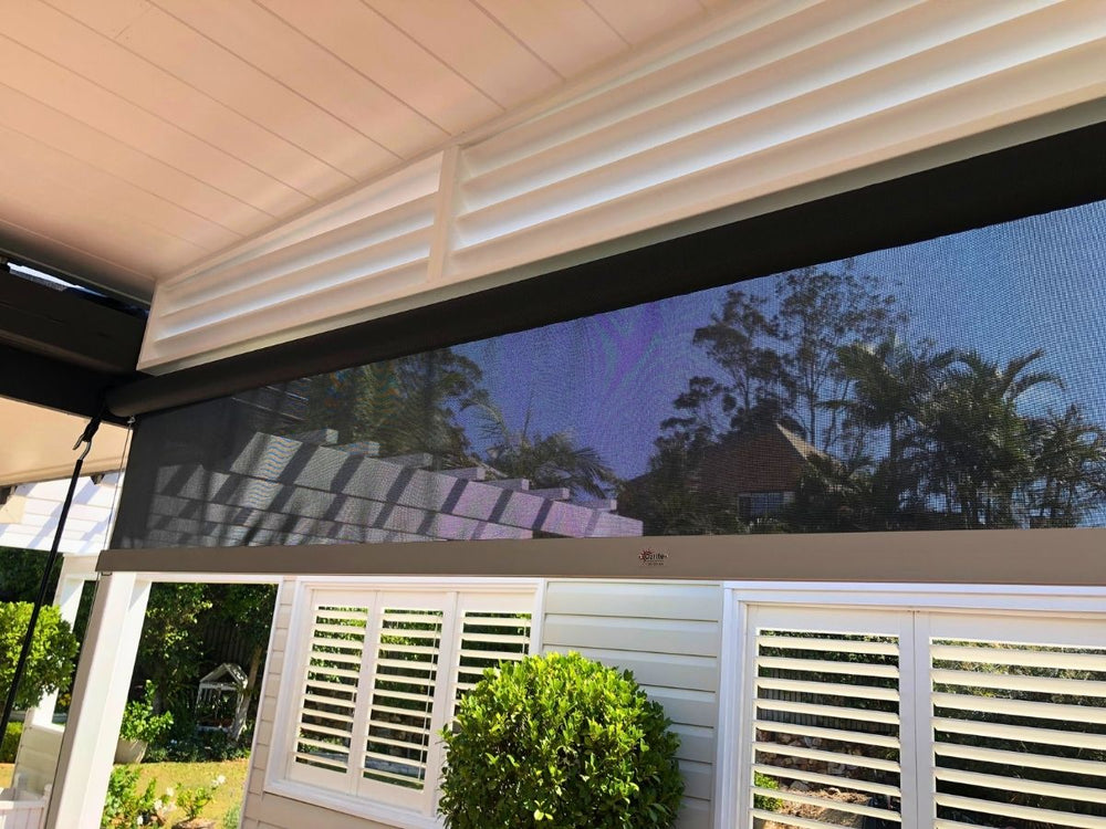 Cable-Guided Outdoor Blind | DIY Shade w/o Side Posts Australia