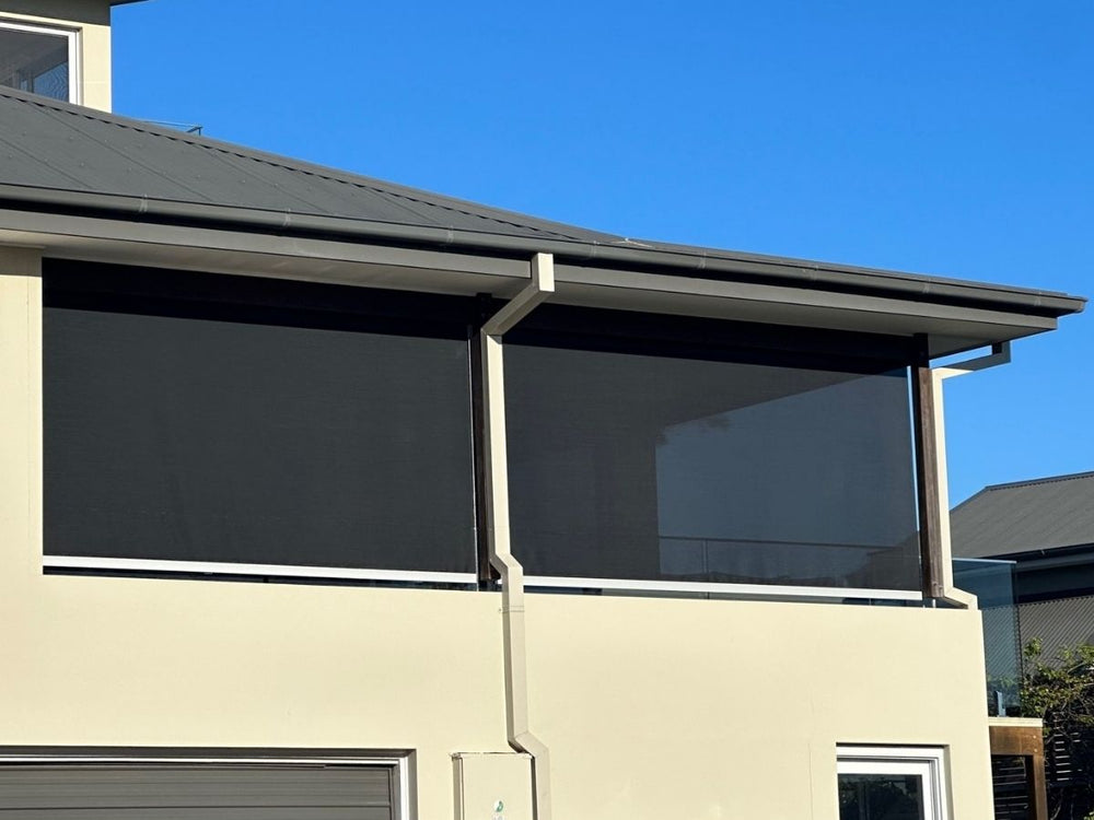 Cable-Guided Outdoor Blind | DIY Shade w/o Side Posts Australia