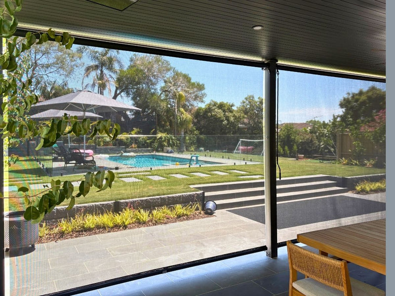 Crank & Clip Outdoor Blind | DIY Awning for Shade & Privacy Australia
