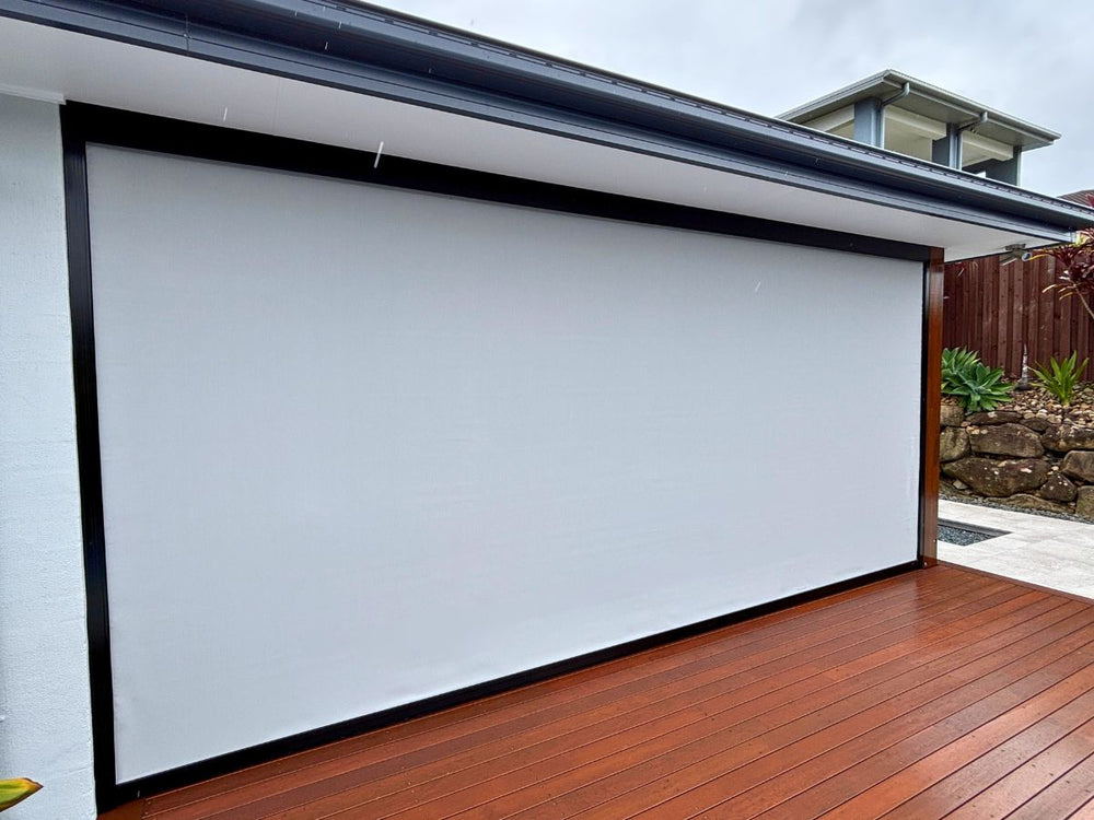 Ziplock Side-Retention Outdoor Blind | Weather & Insect Protection