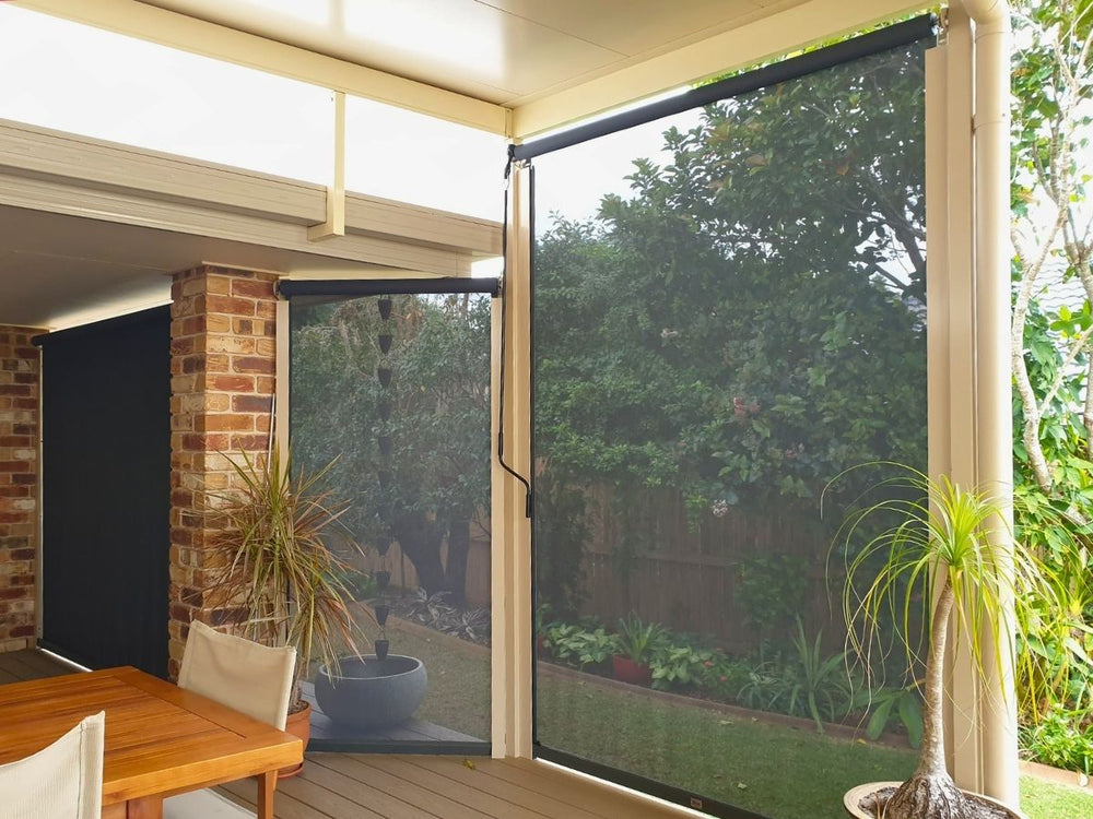 Heavy Duty Channel Outdoor Blind | Wind & UV Protection Australia